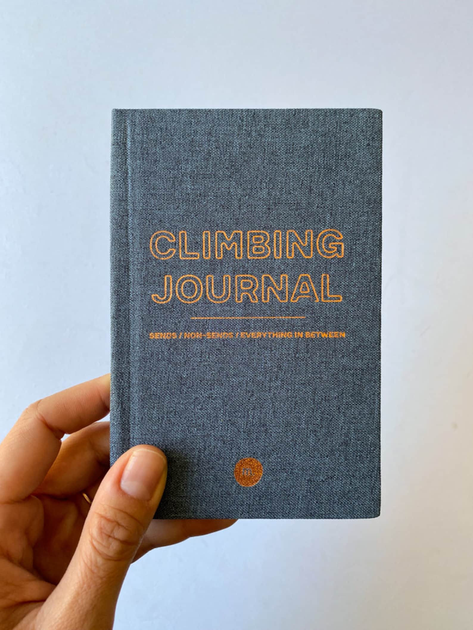 Climbing Log, Rock Climbing Journal, Rock Climbing Gift, Climbing ...
