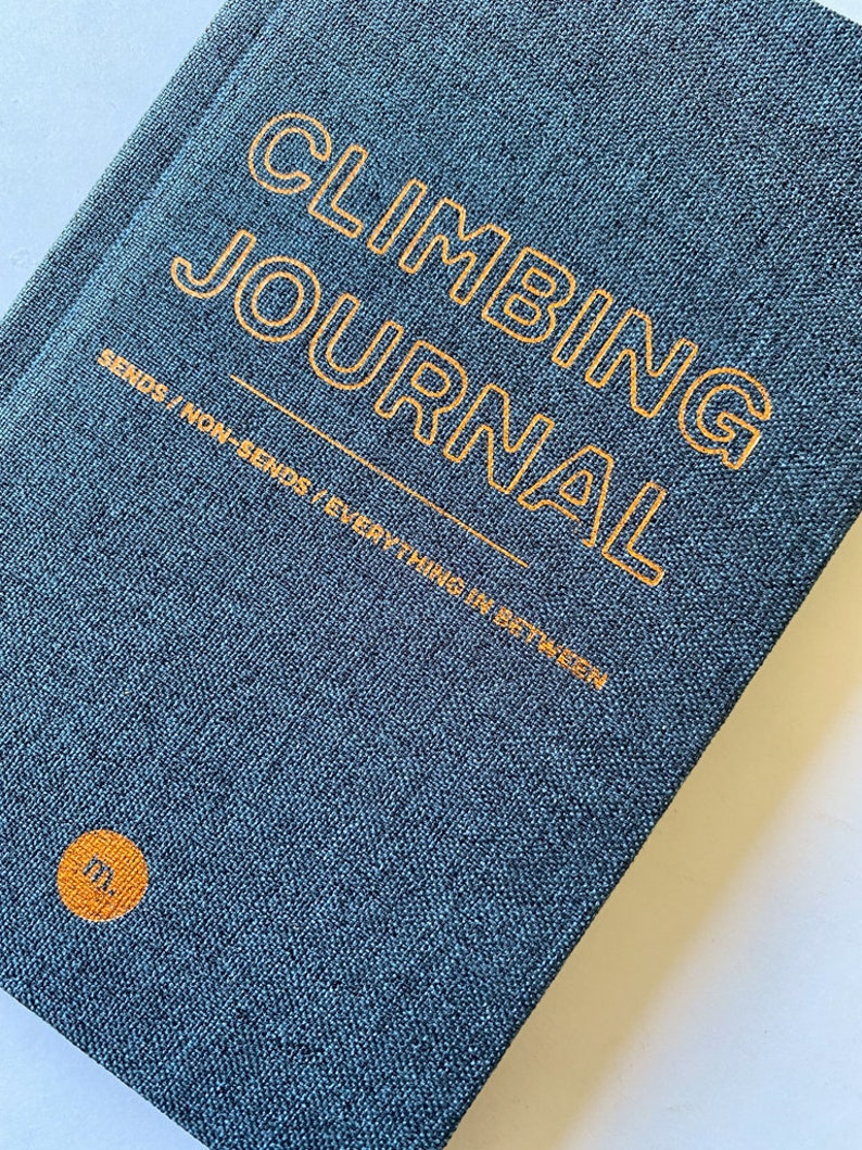 Climbing Log, Rock Climbing Journal, Rock Climbing Gift, Climbing ...