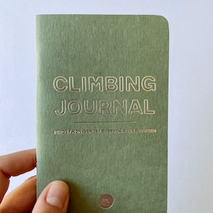 Rock Climbing Journal, Climbing Journal, Rock Climbing Gifts, Climbing ...