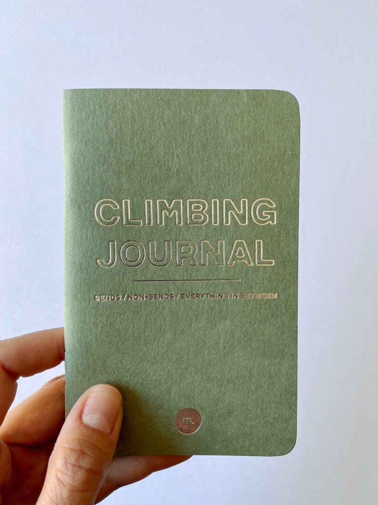 Rock Climbing Journal, Climbing Journal, Rock Climbing Gifts, Climbing ...