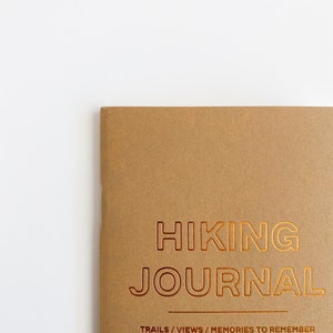 Hiking Journal, Hiking Logbook, Trail Journal, Hiking Notebook, Trail ...