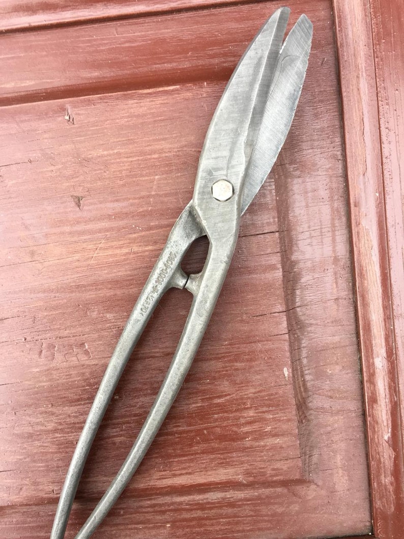 Antique Large Shears Vintage Shears Metal Scissors Old | Etsy