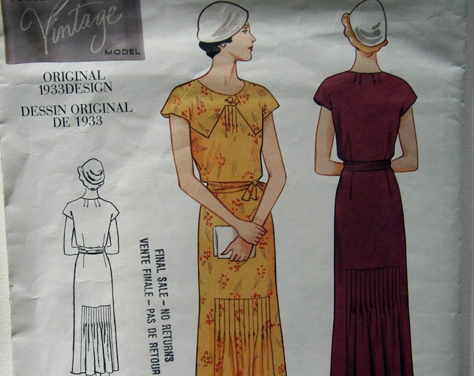 Vogue 2671 - 1930s Day Dress - Etsy