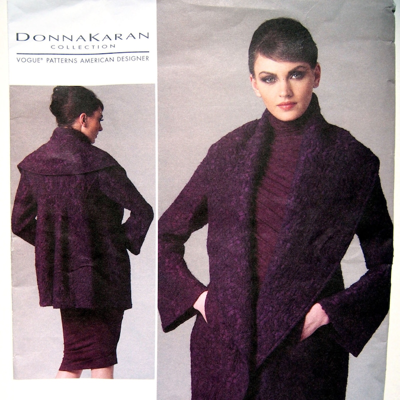 Vogue Jacket Pattern - Etsy