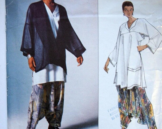 Vogue 1328, Oversized Jacket, Top, and Pants by Issey Miyake, CUT (size ...