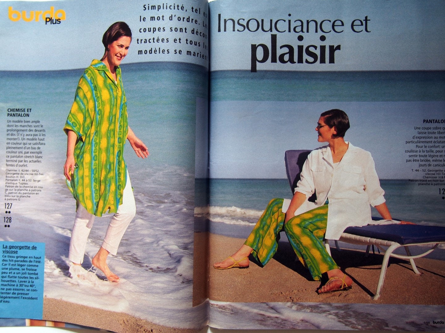 Burda 06 1998, Vintage Sundress Patterns, Beach Wear and More, in ...