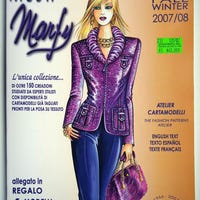 Large Italian Fashion Illustration Book MODA MARFY From 1999 90's ...