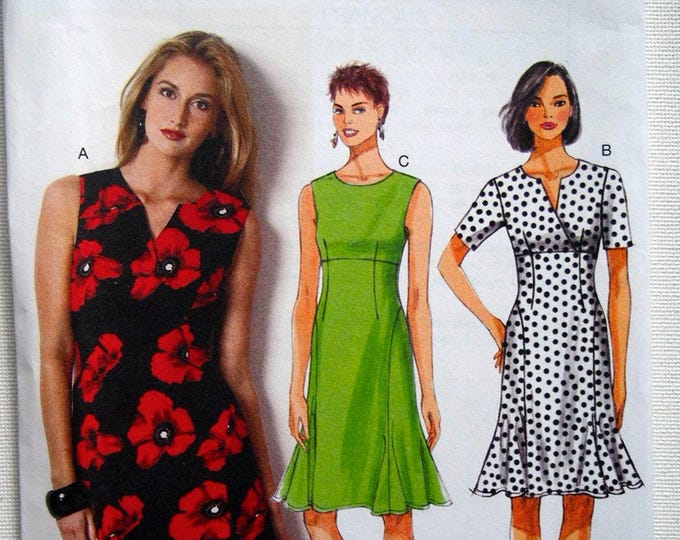 Butterick 6015, Fitted Dress With Empire Waist and Godets - Etsy
