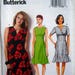 Butterick 6015, Fitted Dress With Empire Waist and Godets - Etsy