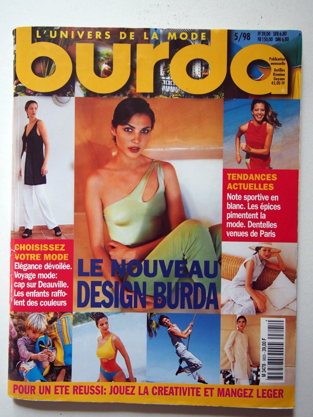 Burda 05 1998, Swimsuit Patterns and More, in English or French - Etsy