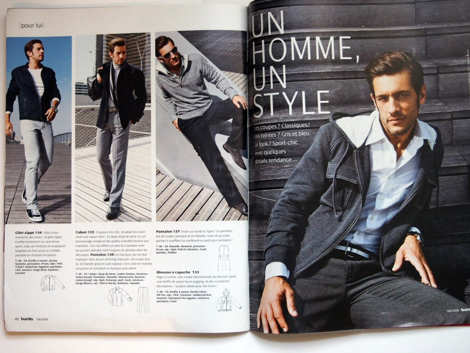 Burda 10 2008 (october), Light Jacket, Trench Patterns and More, in ...