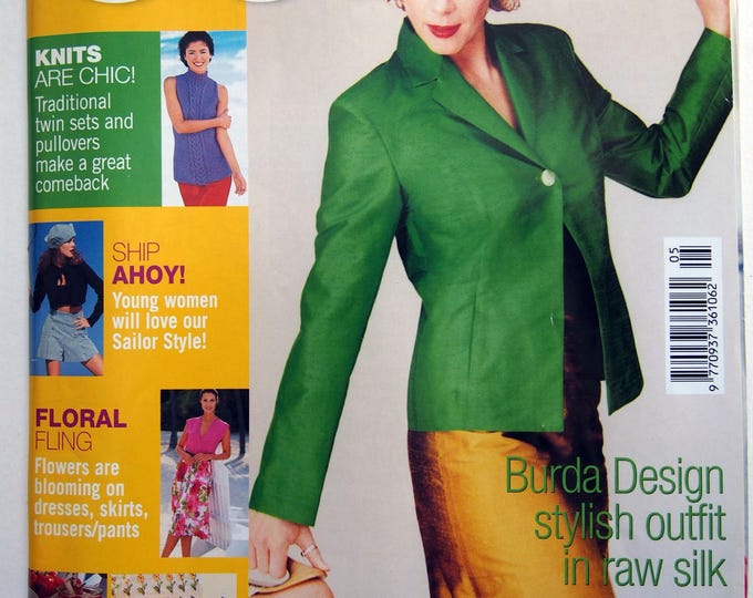 Burda 01/1996, 90s Suit Patterns, in English or French - Etsy