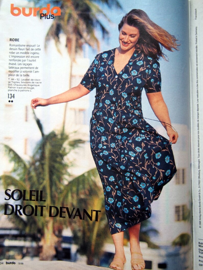 Burda 05 1998, Swimsuit Patterns and More - Etsy