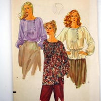 Vintage 1940's Vogue Blouse Pattern 8399/size 16/34" Bust - Etsy