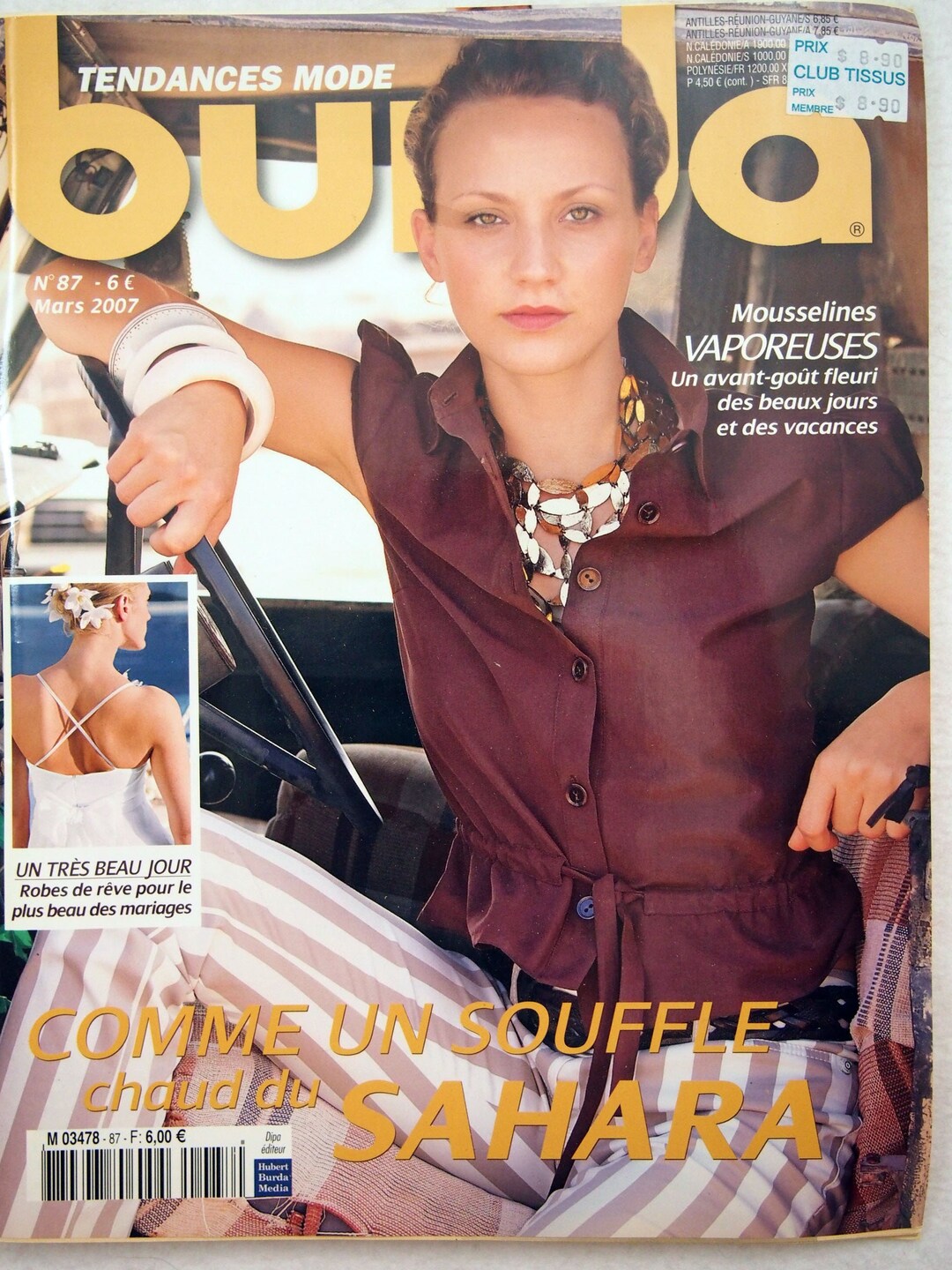 Burda 03 2007, Wedding Dress Patterns and More, in French - Etsy