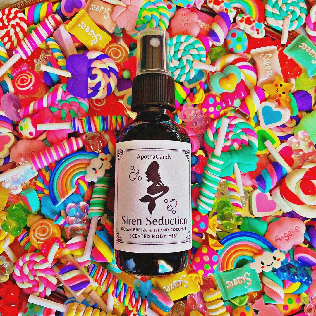 Siren Seduction Scented Body Mist Natural Body Mist Infused With ...