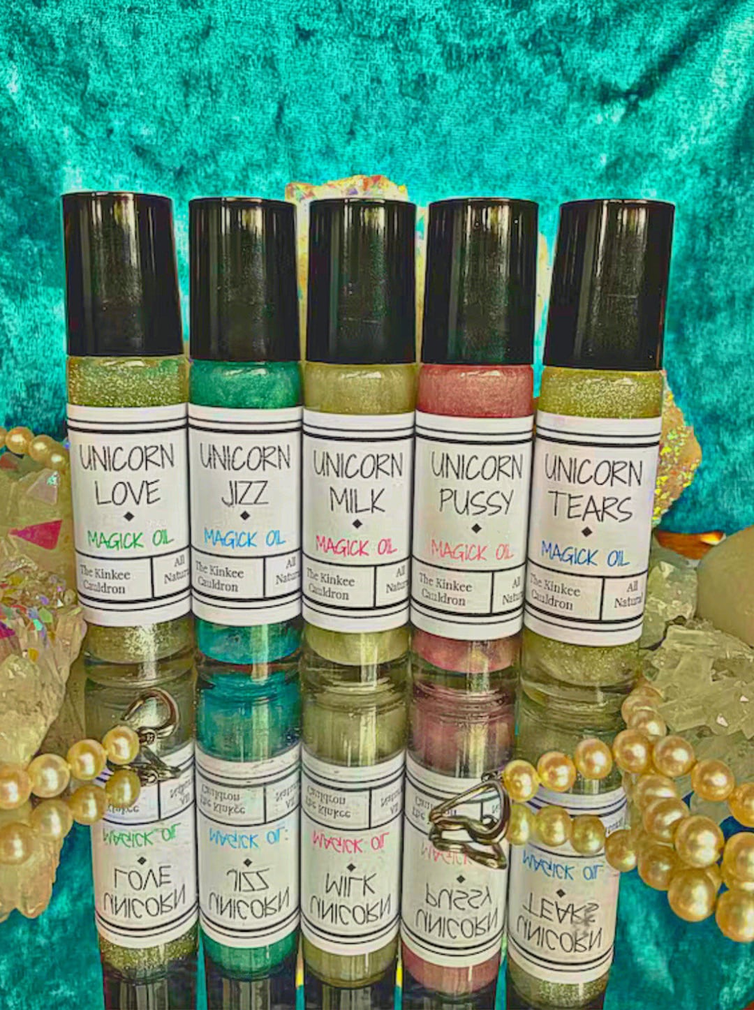 Unicorn Scented Perfume Rollers Choose Your Scent Unicorn Themed ...
