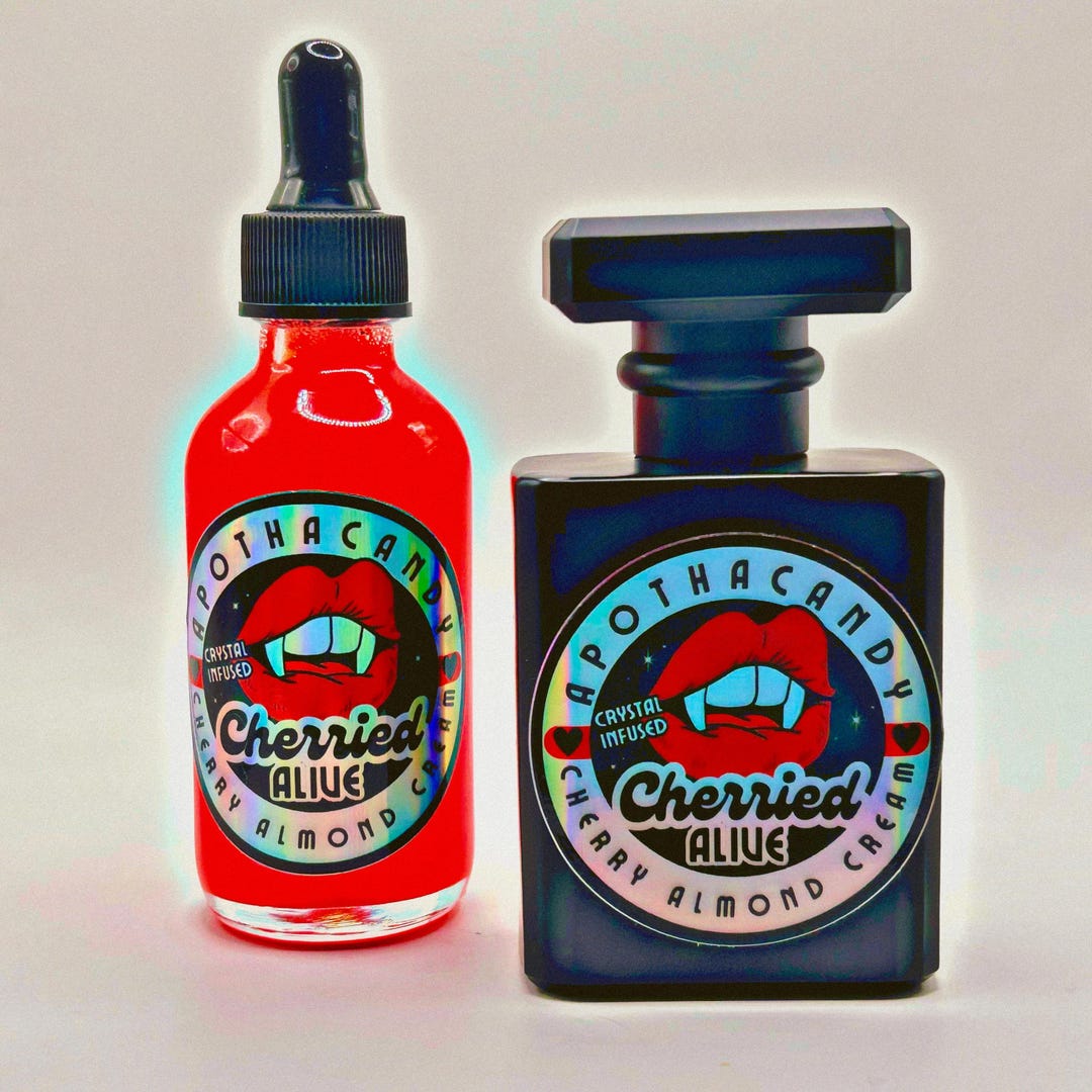 Cherried Alive Perfume Mist & Body Oil | Full Moon–infused | Unisex - Etsy
