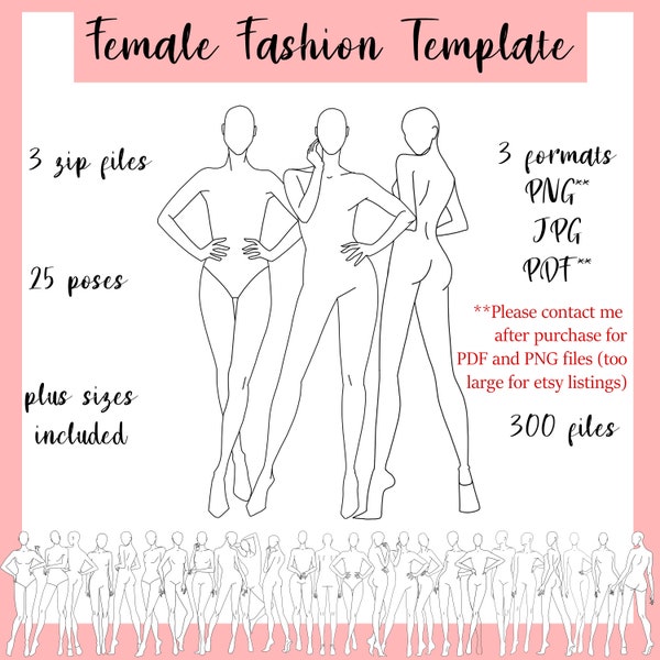 Fashion Figure - Etsy