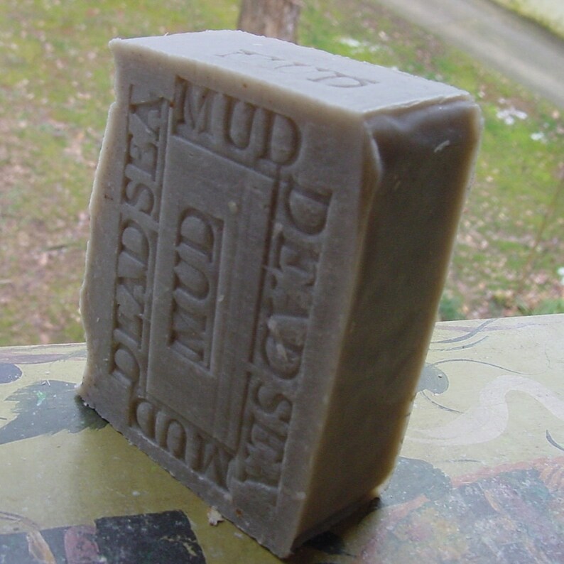 Dead Sea Mud Soap Black Mud From Israel With Anise and Bay | Etsy