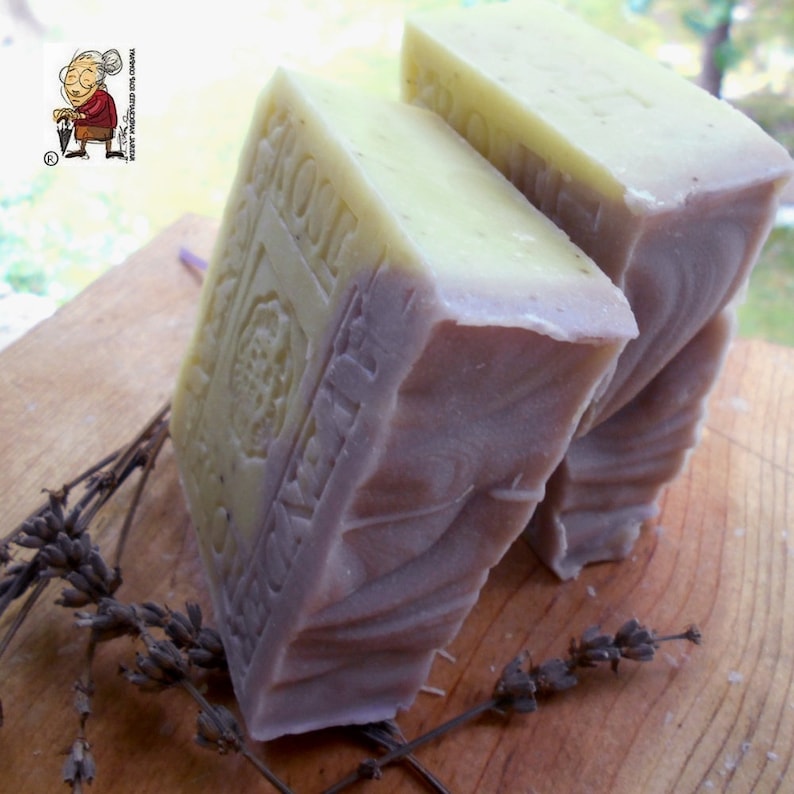Handmade Provence French Lavender Soap with Crushed Organic | Etsy