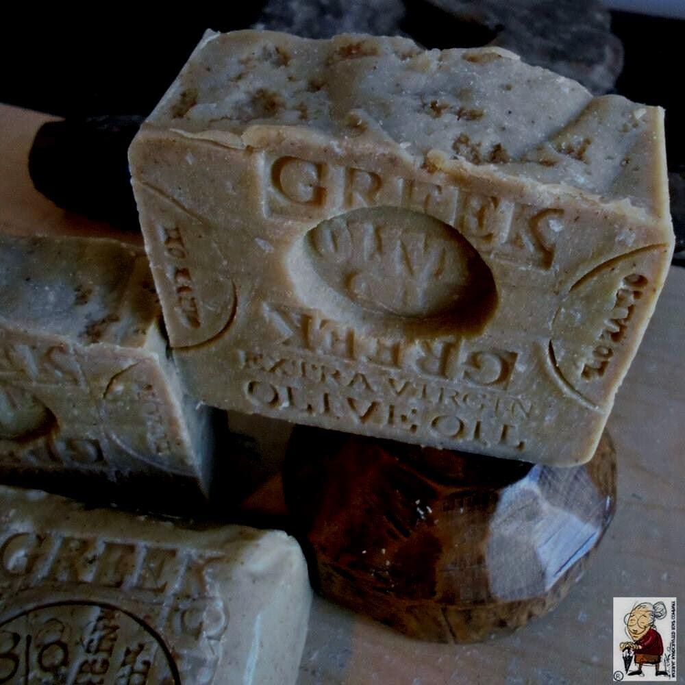 Greek Olive Oil Soap With Mediterranean Sea Salt and Grass Fed Organic ...