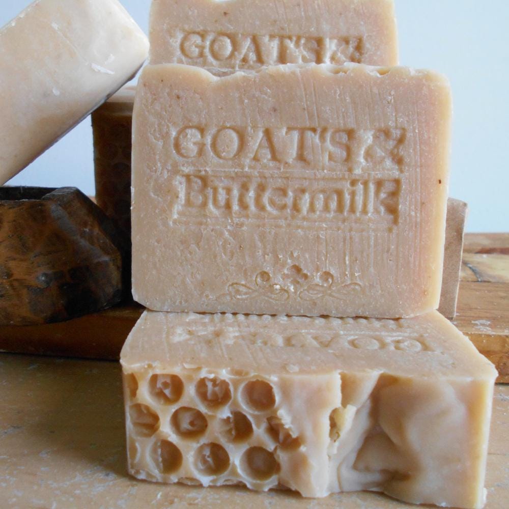 Buttermilk and Goat's Milk Soap Bar - Handmade Soap Artisan - Etsy