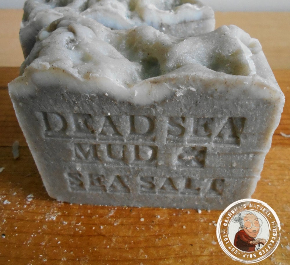 100% Natural Dead Sea Mud Handcrafted Soap Aged 1 Year With Dead Sea ...