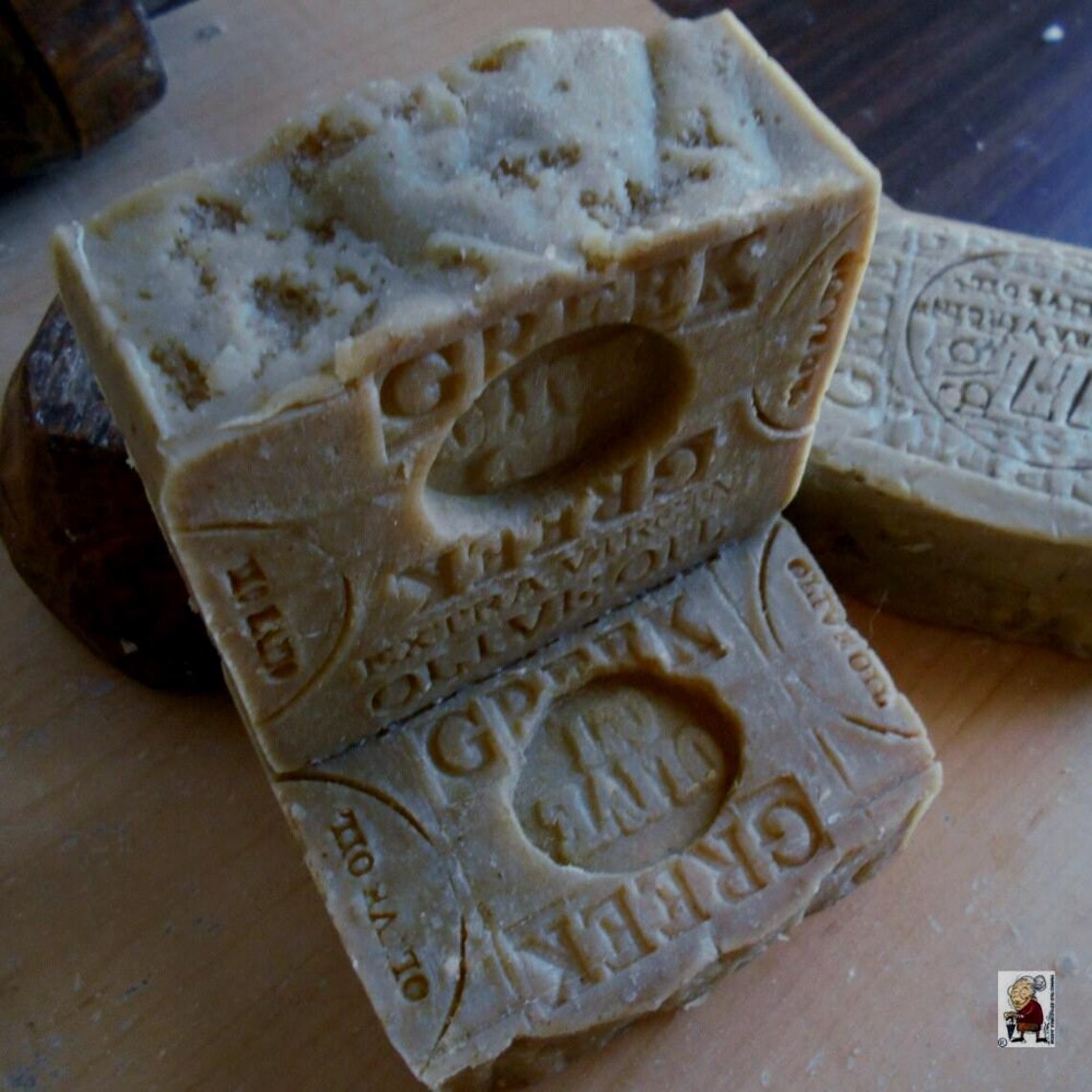 Greek Olive Oil Soap With Mediterranean Sea Salt and Grass Fed Organic ...