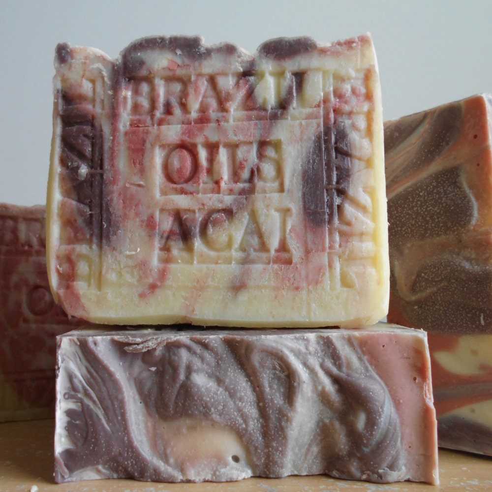 Brazilian Rainforest Oils Bar Soap With Acai Berry Butter - Etsy