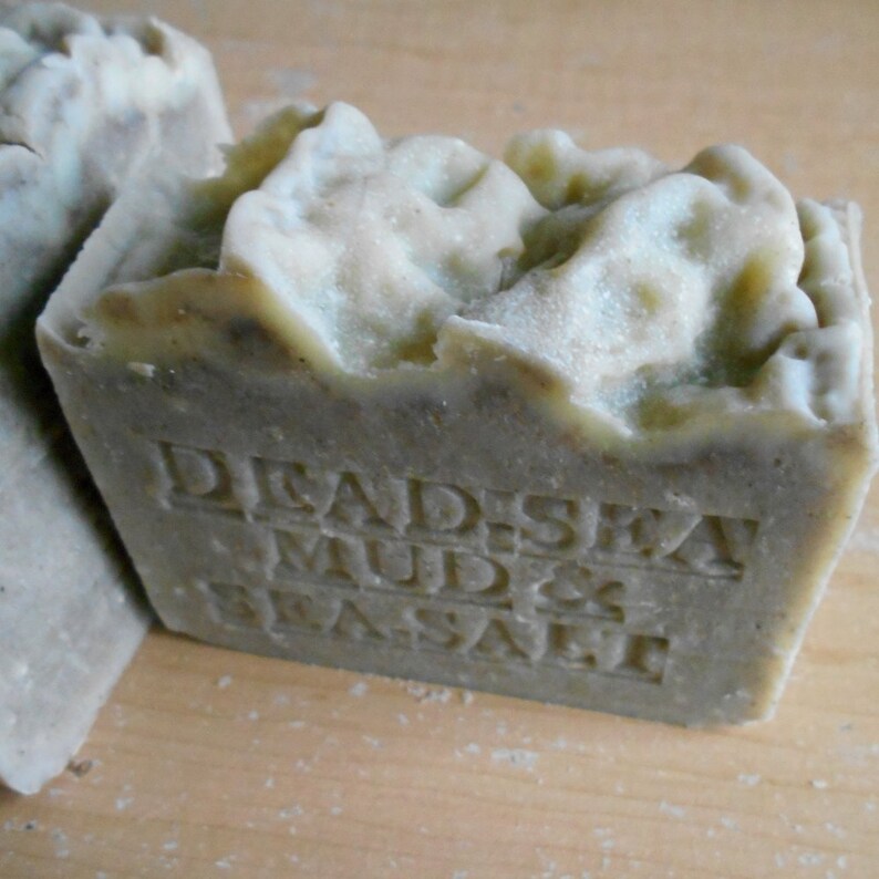 100% Natural Dead Sea Mud Handcrafted Soap Aged 1 Year With Dead Sea ...