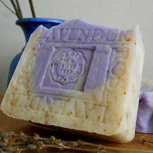 Handmade Provence French Lavender Soap with Crushed Organic | Etsy