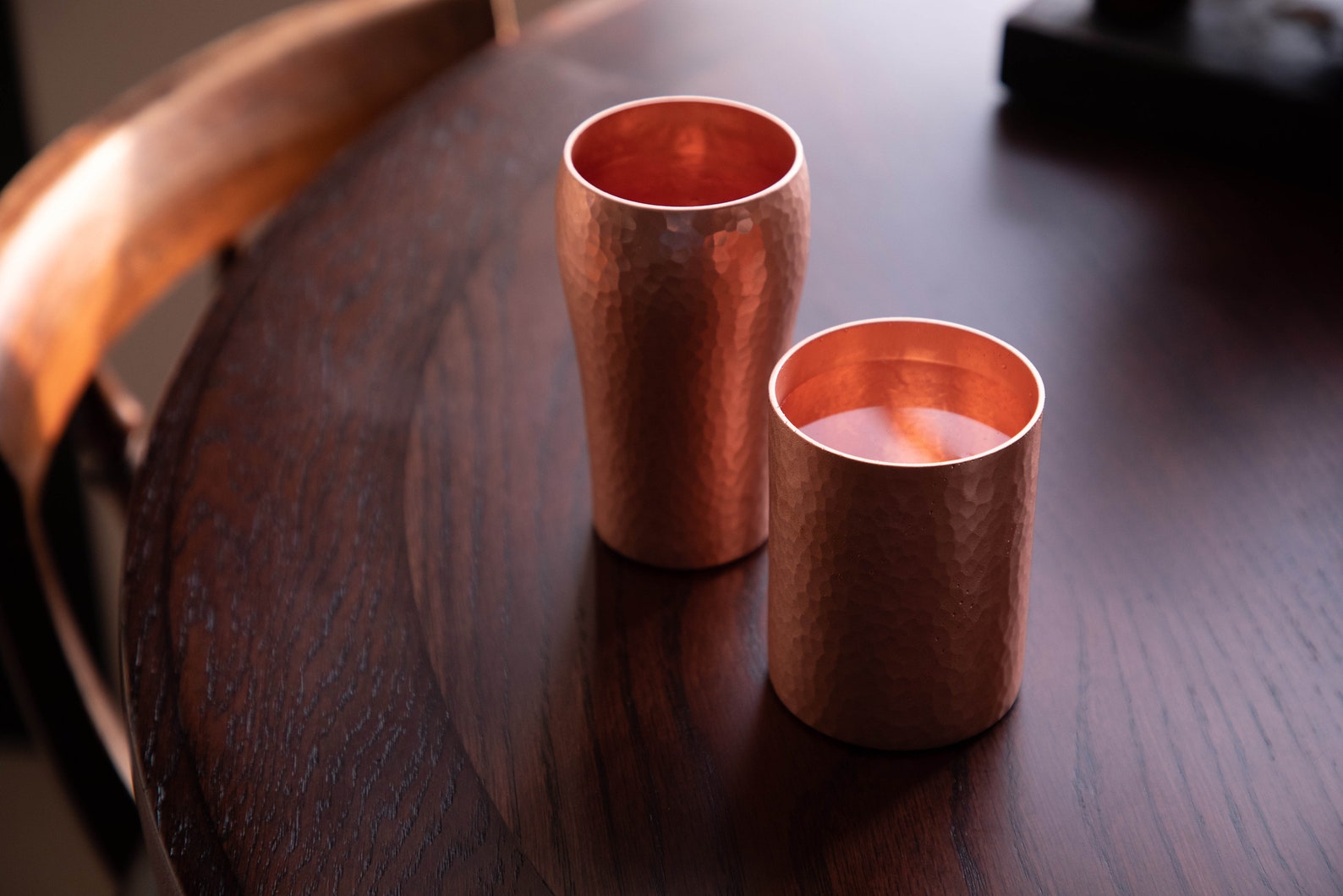 Minimal Pure Copper Hammered Cup/beer Cup 260ml - Etsy