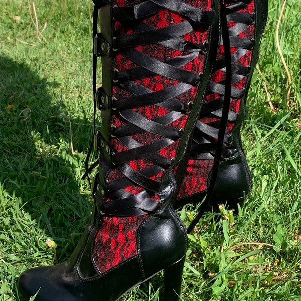 Goth Boots - Etsy