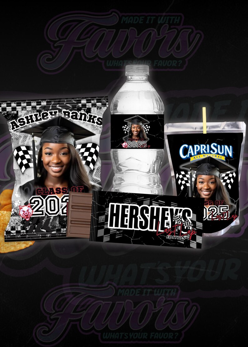 Last Lap Graduation Bundle, Graduation Chip Bag, Graduation 2025 ...