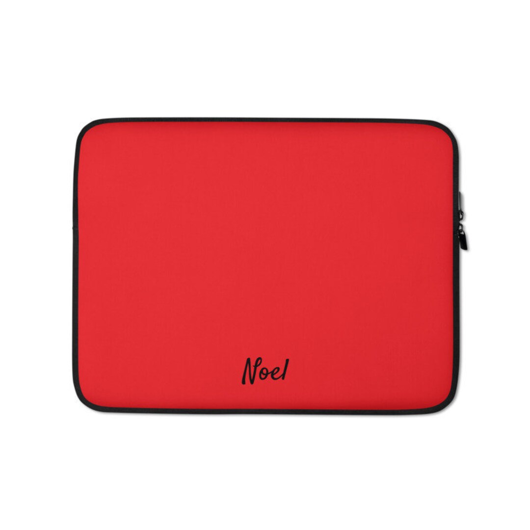 Red Laptop Sleeve, Custom Laptop Cover, Personalized Graduation Gift ...