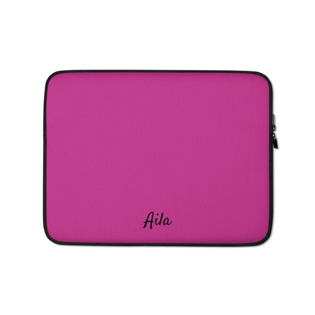 Pink Laptop Case, Custom Laptop Sleeve, Personalized Gift for Her - Etsy