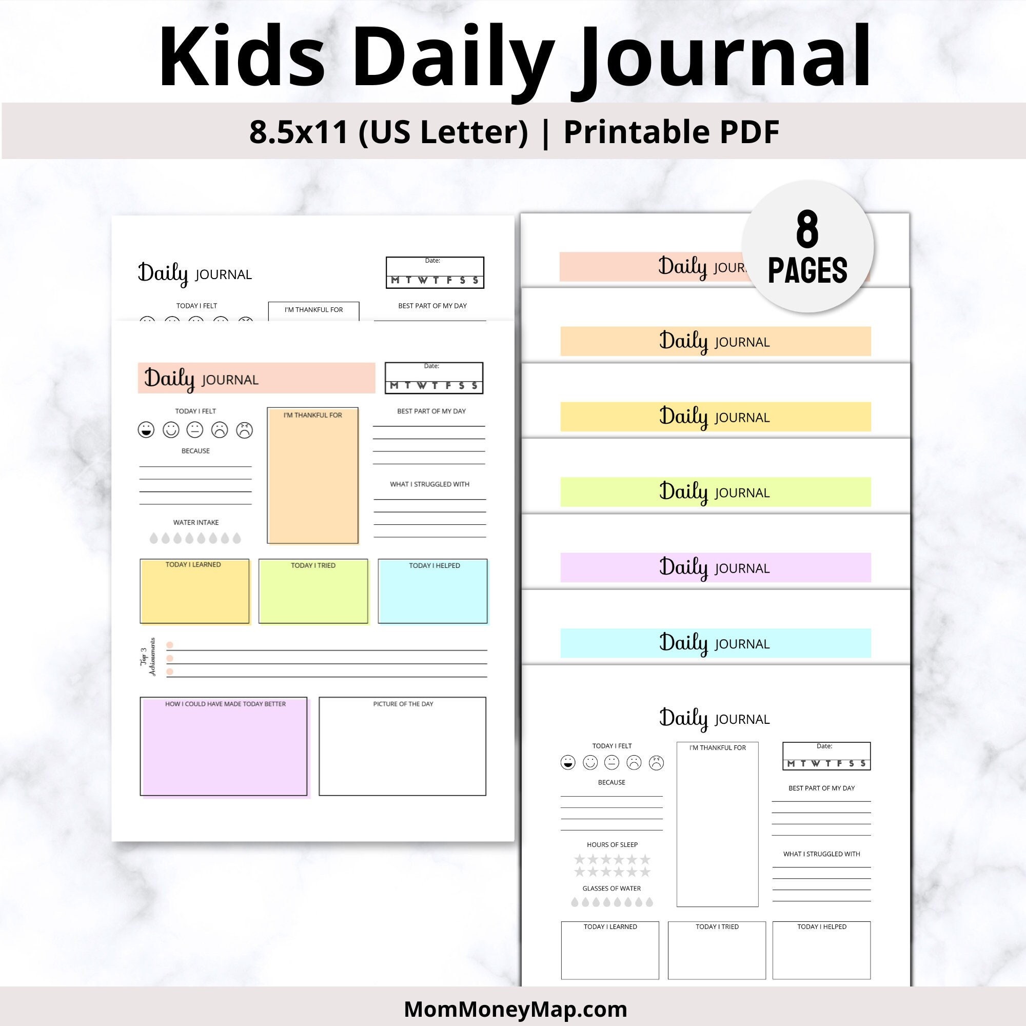 Daily Journal Printable