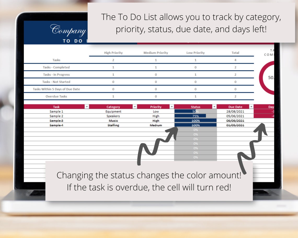 Fundraiser Event Planner Digital Excel Spreadsheet Template - Etsy