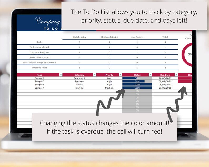 Fundraiser Event Planner Digital Excel Spreadsheet Template - Etsy