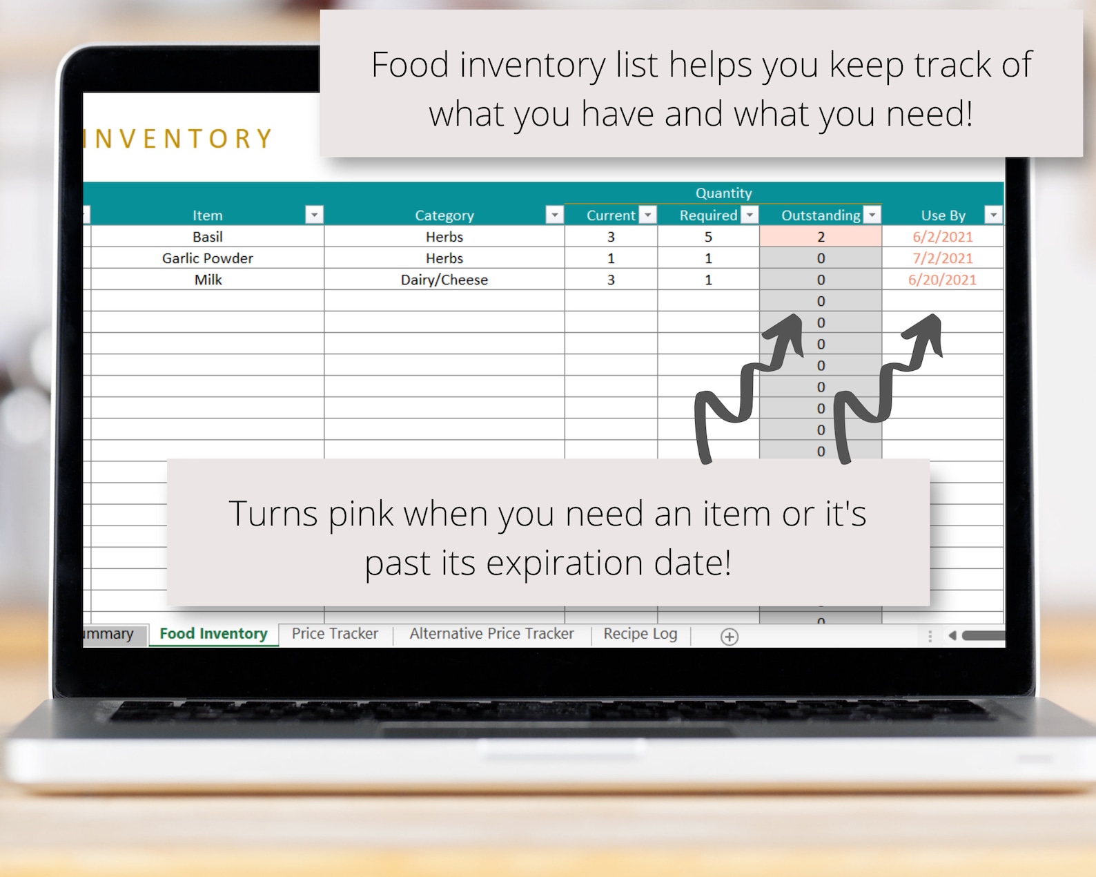 Weekly Meal Planner Excel Spreadsheet Template With Editable Snacks