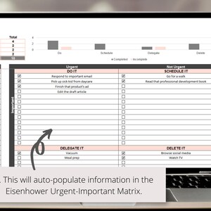 Priority Matrix Planner Using the Eisenhower Method to Manage Work ...