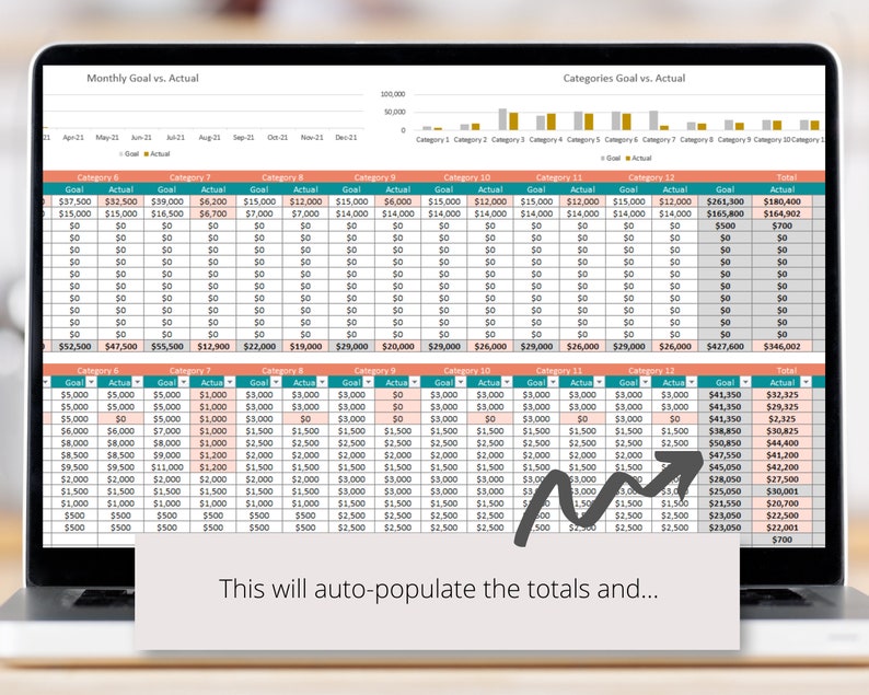 Sales Tracker Excel Spreadsheet, Sales Tracking Template Form to Log ...
