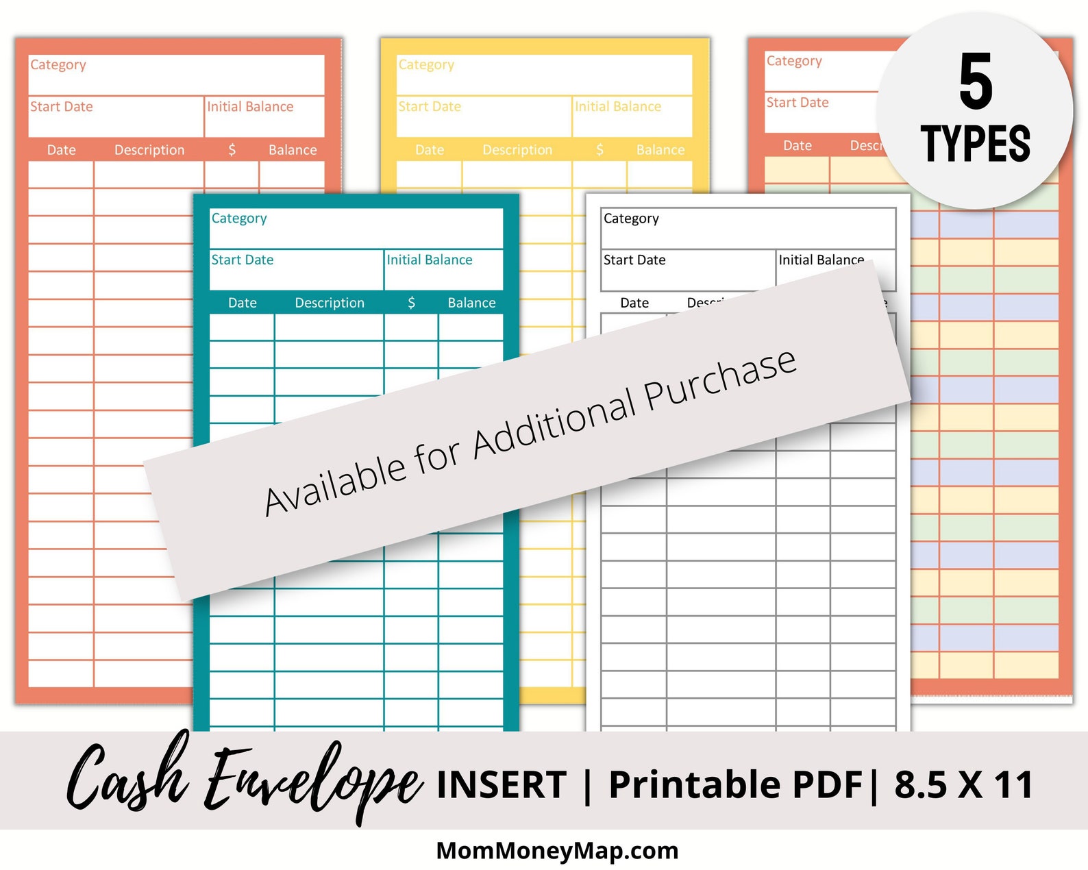 Cash Breakdown Slips Printable PDF, Bank Teller Slips for Cash ...