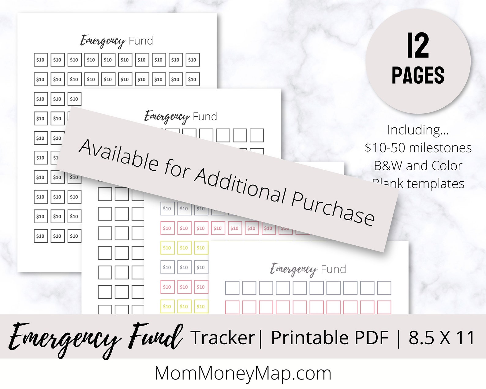 Dave Ramsey Baby Steps Tracker, Steps 1-7 Planner Printable PDF Digital ...