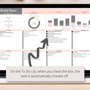 Plan a Bridal Shower With This Bridal Shower Plan Template, Bridal ...