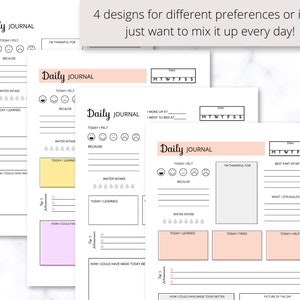 Kids Daily Journal, Printable Kids Journal, DIY Journal Pages for Kids ...