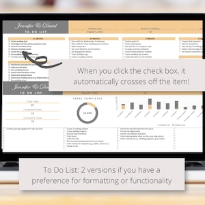 Wedding Planning Excel Spreadsheet Template, Wedding Planning Tracker ...