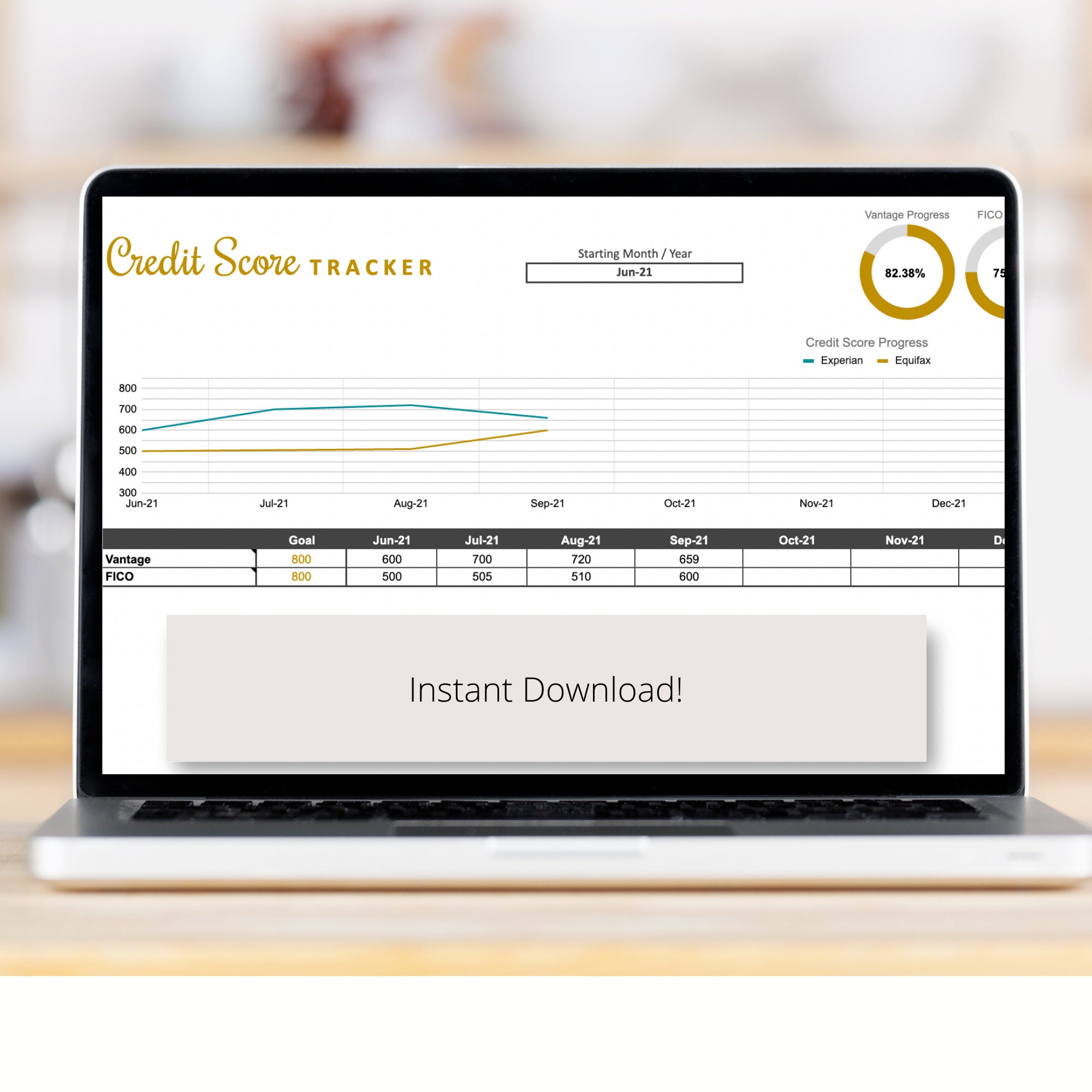 Credit Score Tracker to Help Boost, Improve, Repair and Fix a Bad ...
