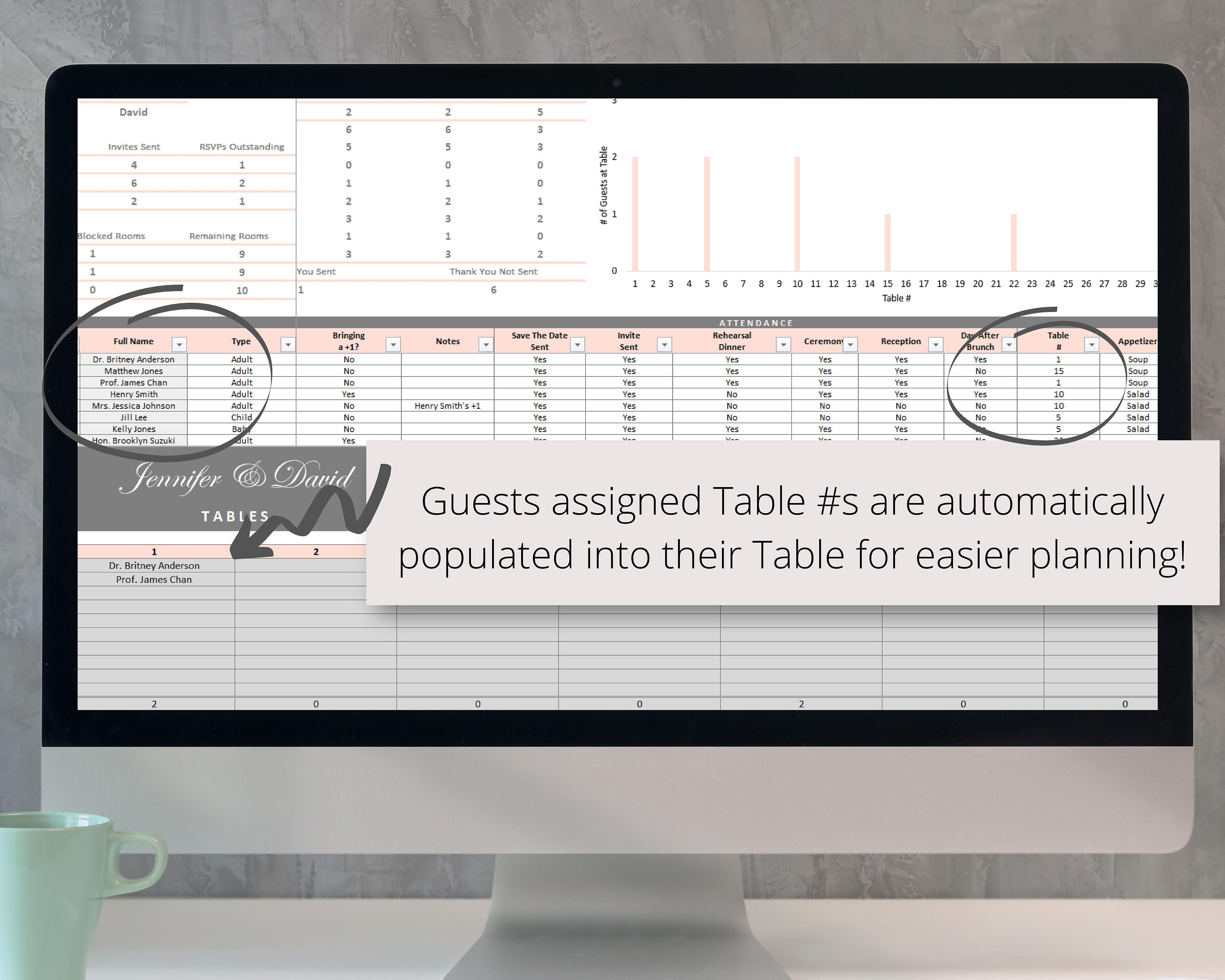 Wedding Planning Excel Spreadsheet Bundle Wedding Planner | Etsy